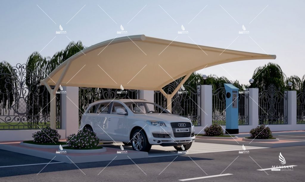 ARCH SHADE CLASSIC CAR PARKING SHADE - ALBASSAM Tents & Structural ...
