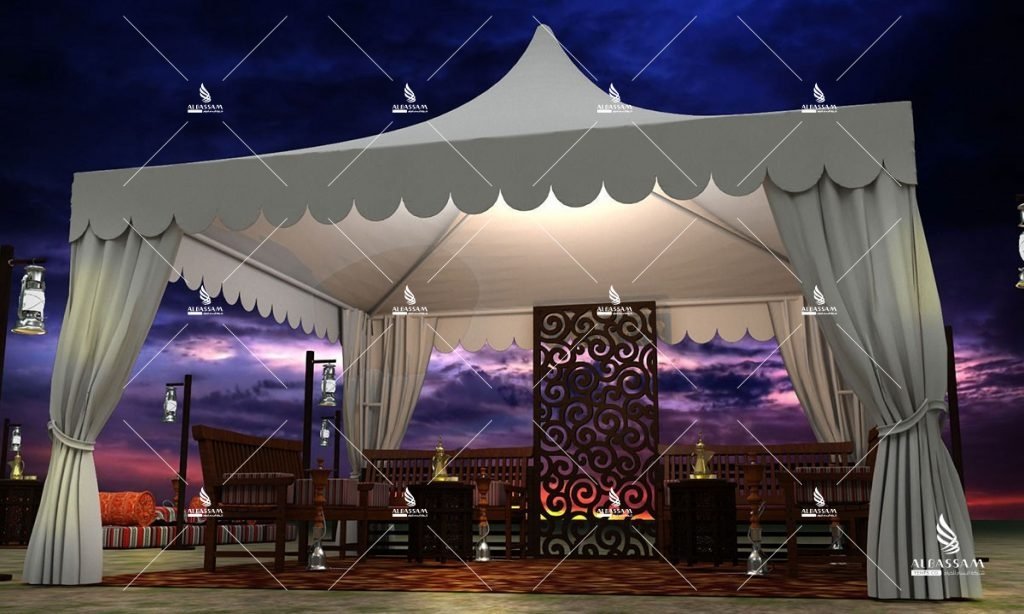 ARABIC LOUNGE TENTS HERITAGE - ALBASSAM Tents & Structural Systems, UAE