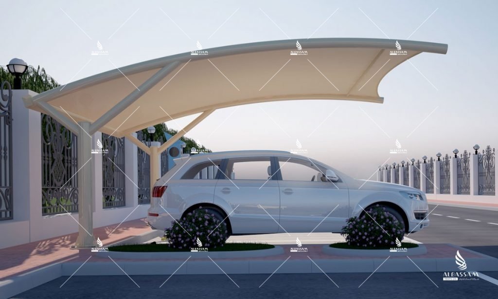 ARCH SHADE CLASSIC CAR PARKING SHADE - ALBASSAM Tents & Structural ...