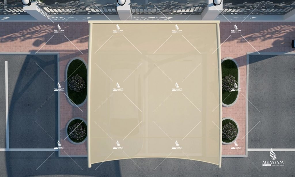 ARCH SHADE CLASSIC CAR PARKING SHADE - ALBASSAM Tents & Structural ...